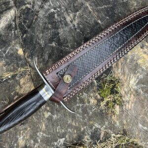 Perkin Damascus Steel Hunting Knife Handmade Knife Knives One Kind of Knife