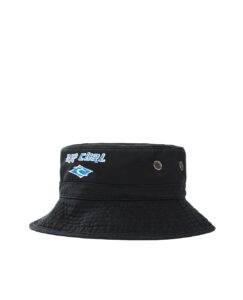 rip curl icons mid brim hat washed black lg/xl