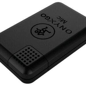 Mackie OnyxGO, Wireless Clip-on Mic with Companion App