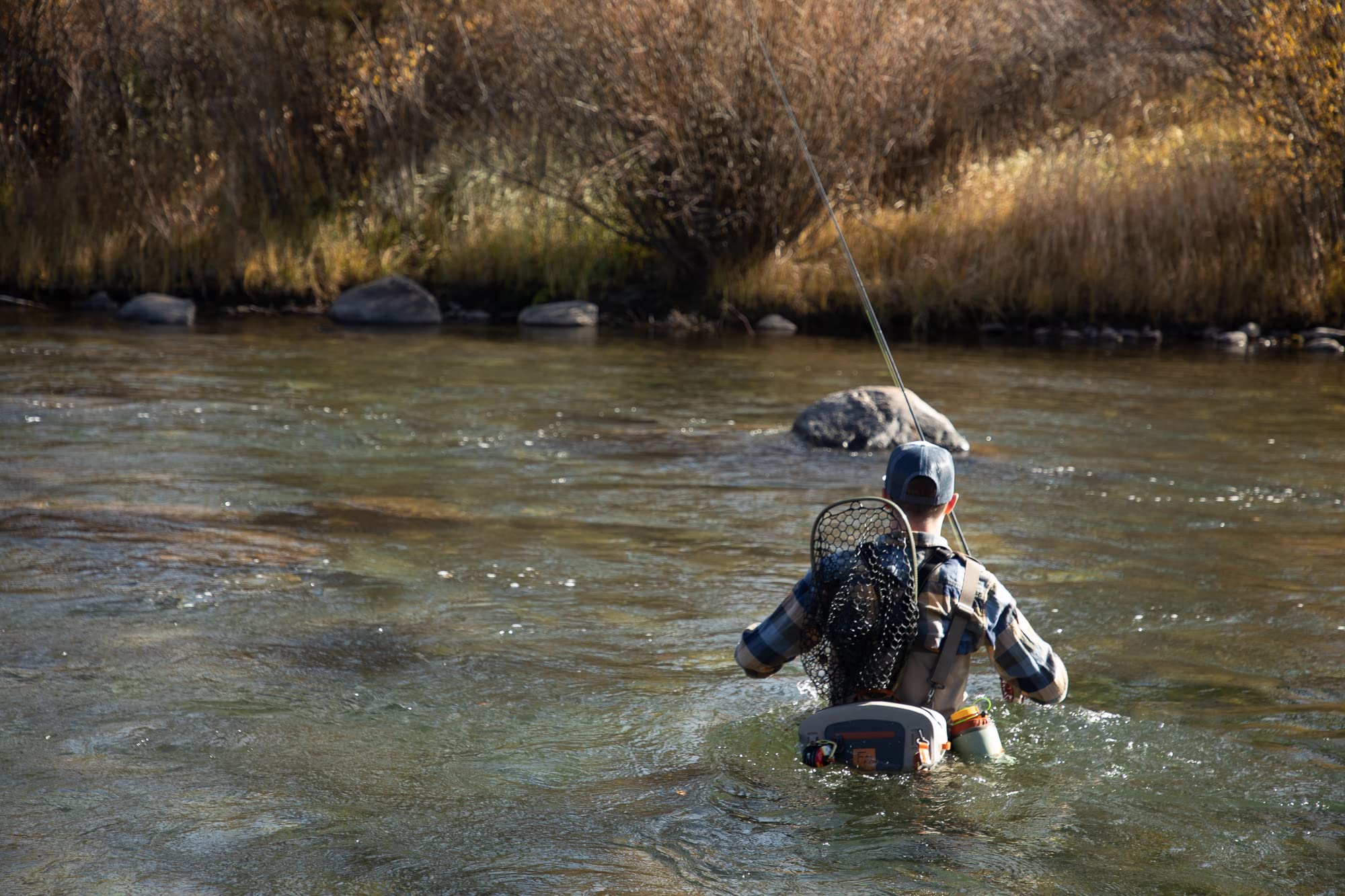 fishpond Thunderhead Submersible Lumbar Fishing Pack - Eco Yucca | Waterproof Fly Fishing Waist Pack