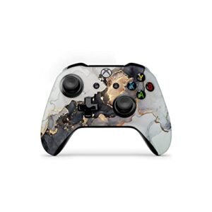 zoomhitskins controller skin compatible with x1 s and x1 x, vinyl sticker technology, stone grey marble planet, durable, bubble-free, goo-free, 1 skin, made in the usa