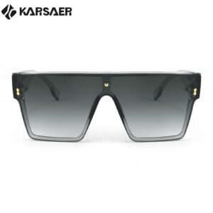 Karsaer Chic Oversized Square Women Men One Piece Sunglasses Fashion Flat Top Large Unisex Sunglasses Women Men K7110