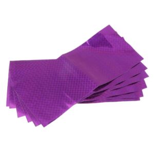 shamjina 6pcs Holographic Fishing Scale Tape Scales DIY 22.5x10cm, Purple