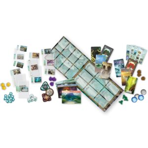 AEG: Mystic Vale: Essential Edition - Base Game and Expansions, Complete Set, Card-Crafting, Deck Building, 2-4 Players, Ages 14+, 45 Min Play Time