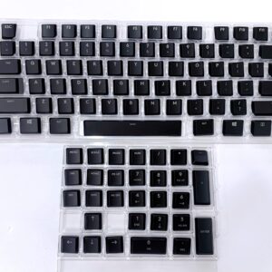 forG915 complete set of 109 keycaps to replace Logitech G915/G913/G815/G813 TKL RGB mechanical gaming keyboard (black 109 keys) (G915 full set of keycaps (black))