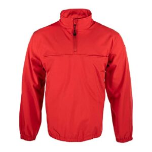 propper 1/4 zip soft shell job shirt, red, extra large regular