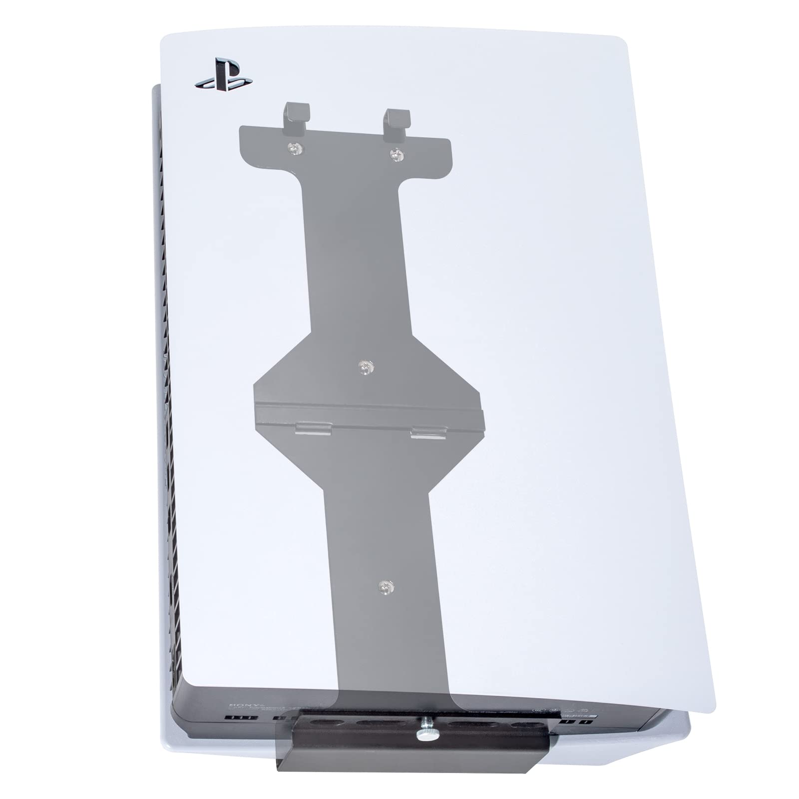 Funturbo PS5 Wall Mount Stand, PS5 Mount on Wall Kit Vertical Stand for PlayStation 5 Original (Disc and Digital) - Not for PS5 Slim