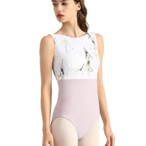 ModLatBal Women's Tank Leotards for Ballet Dance Gymnastics Bodysuit