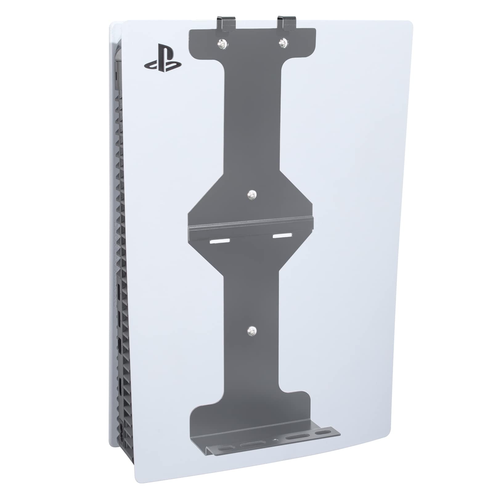 Funturbo PS5 Wall Mount Stand, PS5 Mount on Wall Kit Vertical Stand for PlayStation 5 Original (Disc and Digital) - Not for PS5 Slim