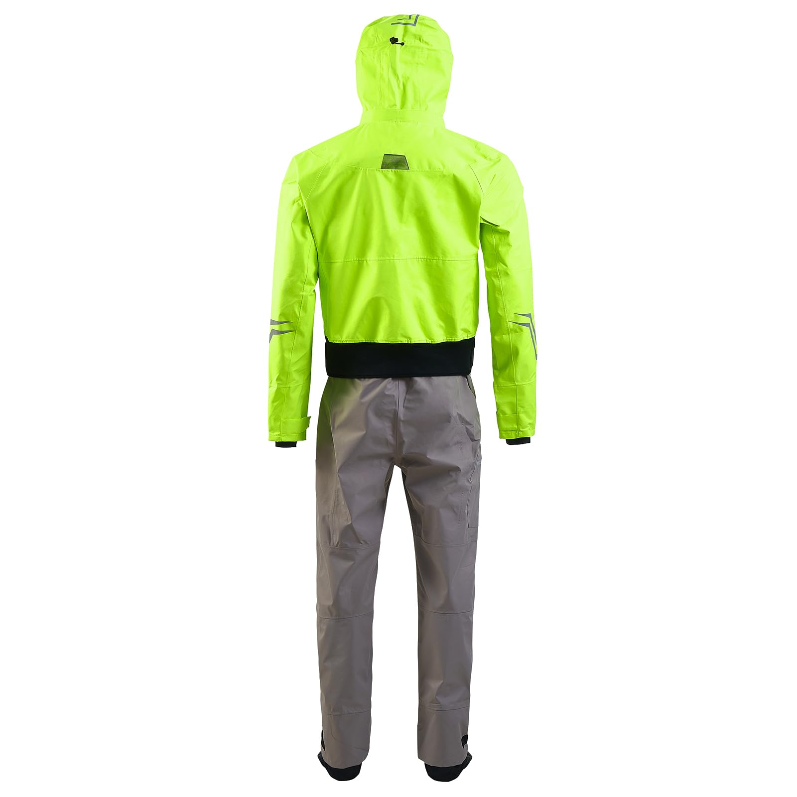 Dry Suits for Men in Cold Water Kayaking,Demanding Whitewater Paddling with Hooded,Green (Green, M)