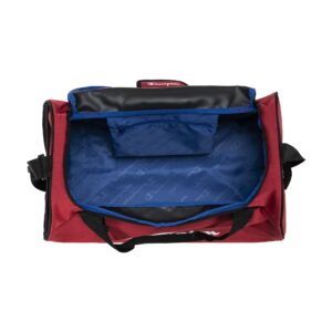 Champion Logo Duffel Bag, Scarlet Heather, One-Size