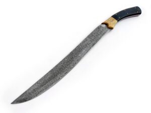 dam-9985 full tang custom handmade damascus steel 25 inch knife micarta handle with sheath