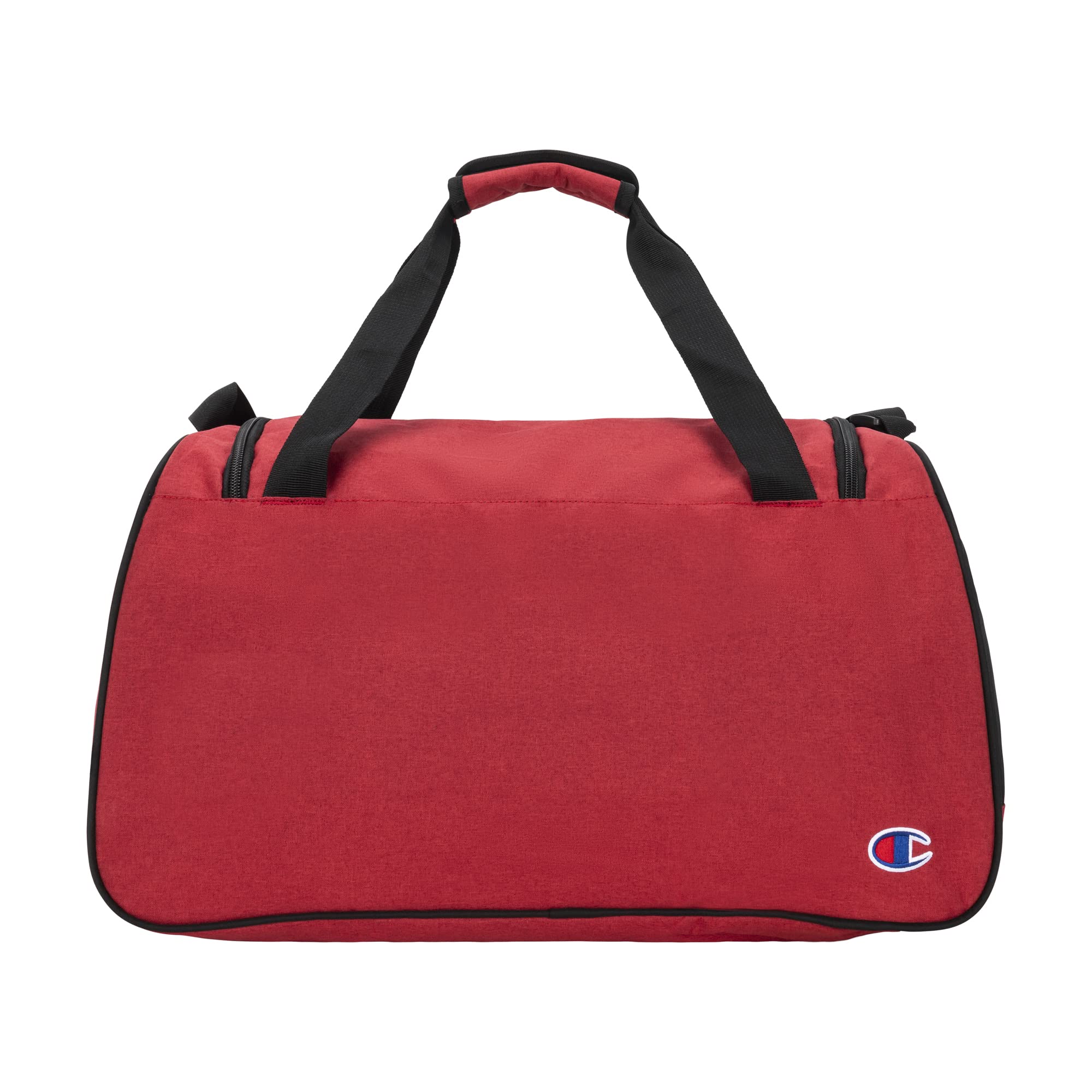 Champion Logo Duffel Bag, Scarlet Heather, One-Size