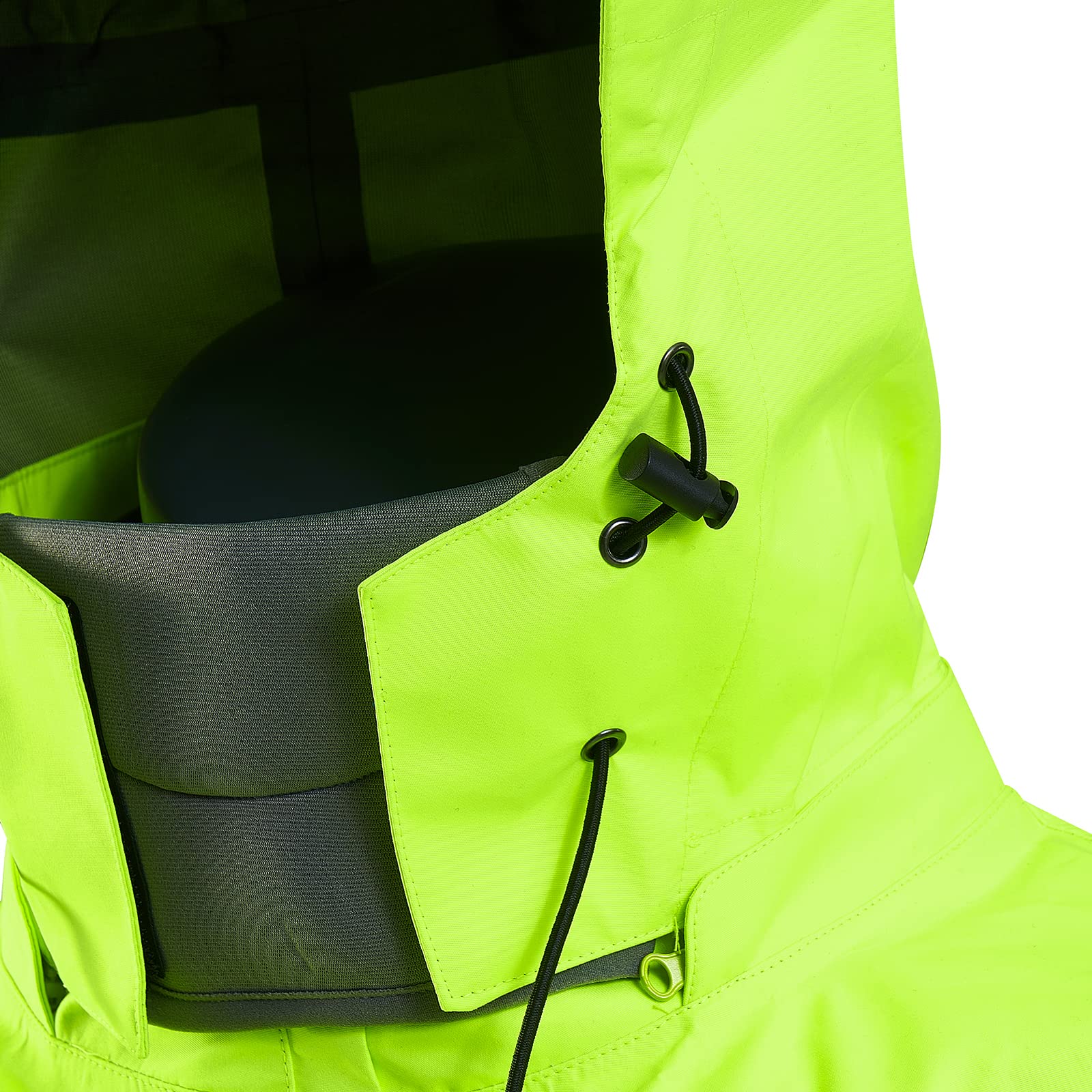 Dry Suits for Men in Cold Water Kayaking,Demanding Whitewater Paddling with Hooded,Green (Green, M)