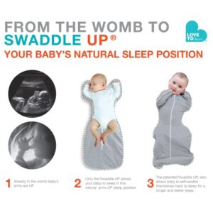 Love to Dream Swaddle UP, Baby Sleep Sack, Self-Soothing Swaddles for Newborns, Get Longer Sleep, Snug Fit Helps Calm Startle Reflex, New Born Essentials for Baby, 13-19 lbs, Dreamer