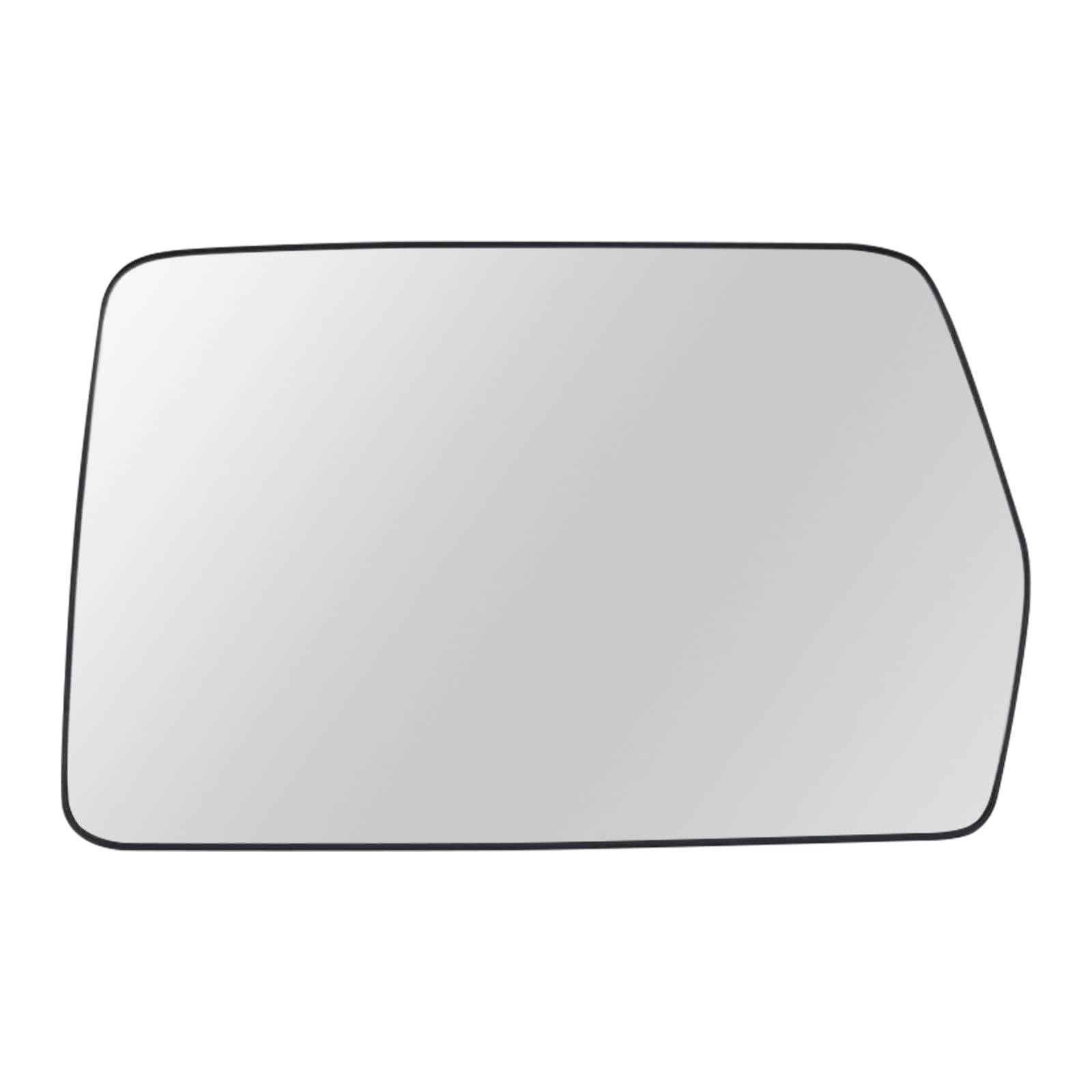 Driver Side Heated Mirror Glass Replacement For 2004 2005 2006 2007 2008 2009 2010 2011 2012 2013 2014 Ford F150 - for Ford F150 Driver Side Mirror With Rear Holder - Replace 4L3Z17K707DB