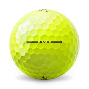 Titleist AVX Golf Balls, Yellow (one dozen)