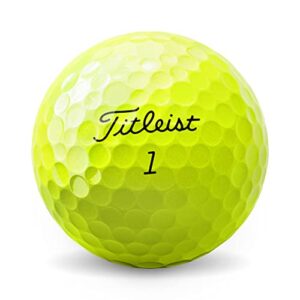 Titleist AVX Golf Balls, Yellow (one dozen)