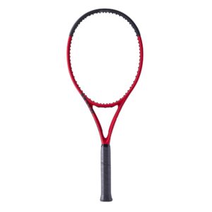 wilson clash 100 v2 unstrung performance tennis racket - grip size 1 - 4 1/8"