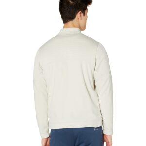 adidas Men's Standard Colorblock DWR Quarter Zip Pullover, Clear Brown, 2X-Large