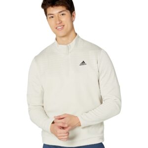 adidas Men's Standard Colorblock DWR Quarter Zip Pullover, Clear Brown, 2X-Large