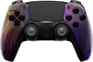 moddedzone wireless controller for ps5 with exclusive and unique designs compatible with playstation 5 - the ideal christmas gift for gaming enthusiasts - expertly crafted in usa illusion custom