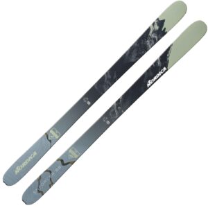 nordica men's enforcer 88 unlimited sand/grey lightweight maneuverable all mountain rocker alpine touring snow skis, 179