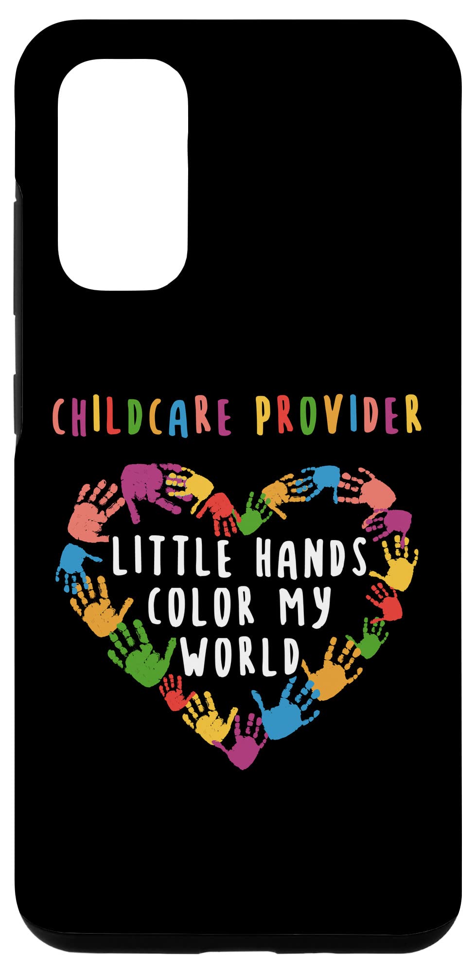 Galaxy S20 Little Hands Color My World Childcare Provider Case