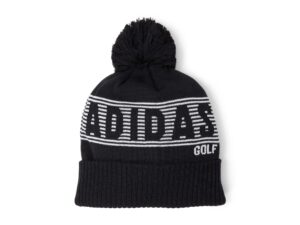 adidas standard pom beanie, black, osfm