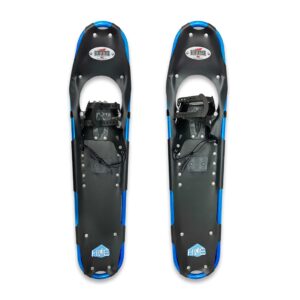 redfeather snowshoes redfeather men's hike 36 snowshoes blue/black