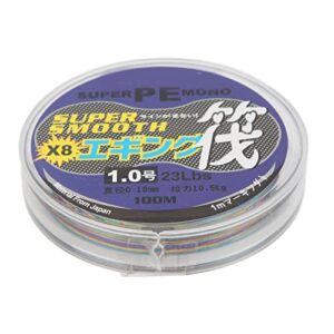 Portable Fishing Line, Portable and Light PE Fishing Lines Widely Used for Fishing Accessories(1.0)