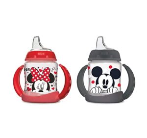 nuk learner 5 ounce sippy cup, disney pack of 2