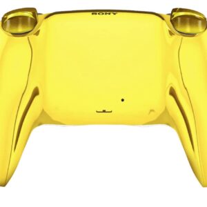 MODDEDZONE Wireless Controller for PS5 with Exclusive and Unique Designs Compatible with PlayStation 5 - The Ideal Christmas Gift for Gaming Enthusiasts - Expertly Crafted in USA Gold Thunder