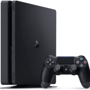 PS 4 Slim Seyted Upgraded 2TB Console with Wireless Controller, Jet Black