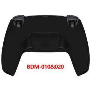 eXtremeRate Black Back Paddles Programable Rise 2.0 Remap Kit for PS5 Controller BDM-010 020, Upgrade Board & Redesigned Back Shell & Back Buttons Attachment for PS5 Controller - Without Controller