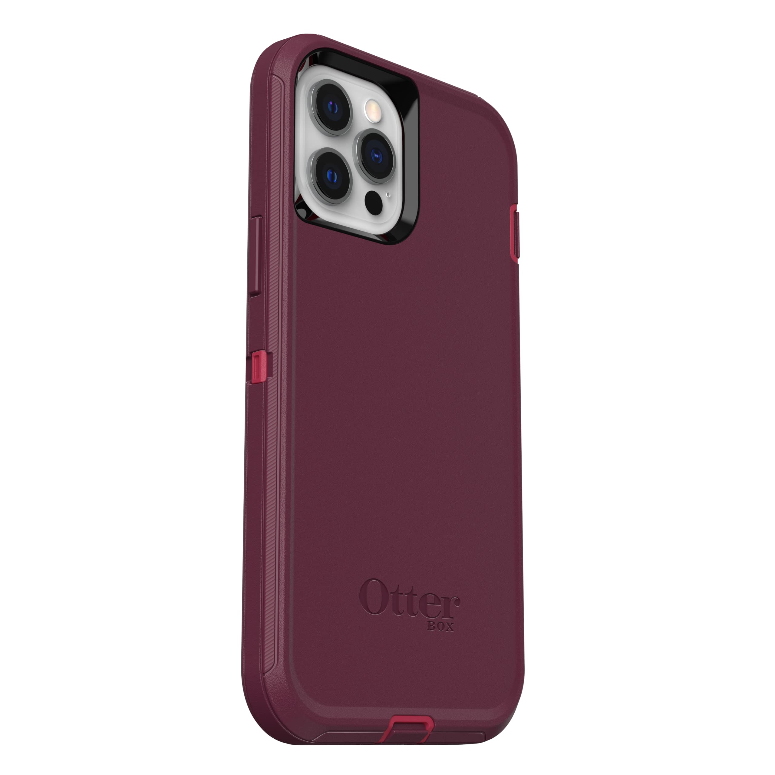 OtterBox Defender Screenless Series Case for iPhone 12 PRO MAX (ONLY) Case Only - Non-Retail Packaging - Berry Potion