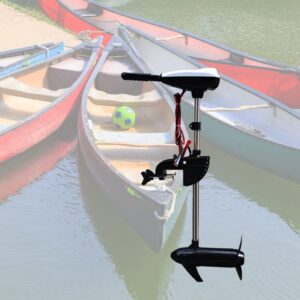 trolling motor 12v 88 lb electric trolling motor, 8 variable speed outboard motor, inflatable boats fishing boats kayak aluminum boats motors