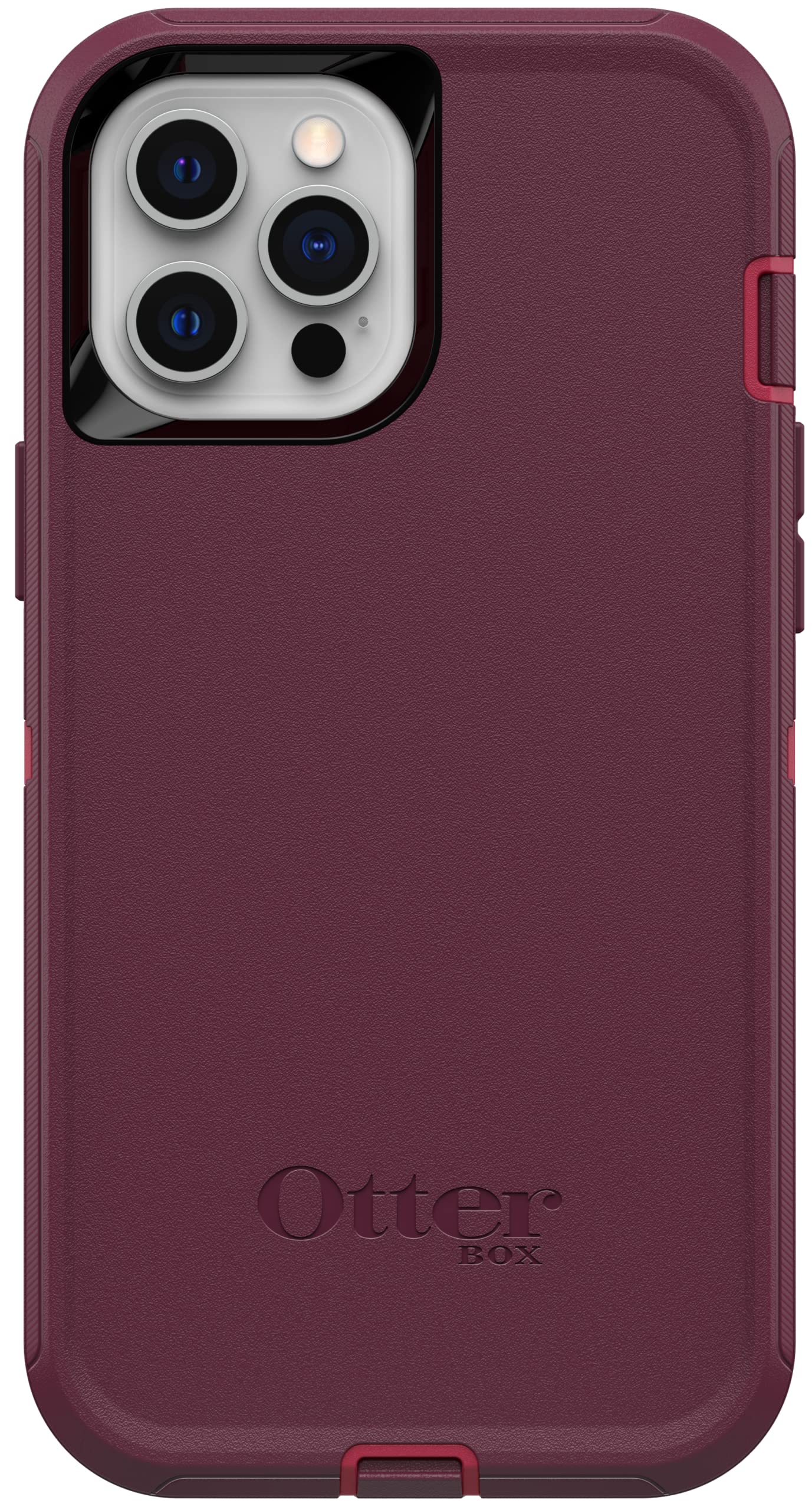 OtterBox Defender Screenless Series Case for iPhone 12 PRO MAX (ONLY) Case Only - Non-Retail Packaging - Berry Potion