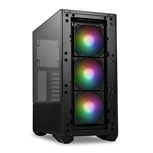 Lian Li LANCOOL II MESH C RGB-X USB Type-C Included Mid-Tower Black - LAN2MRX.50