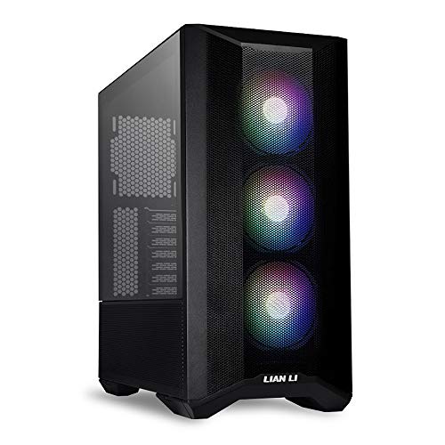 Lian Li LANCOOL II MESH C RGB-X USB Type-C Included Mid-Tower Black - LAN2MRX.50