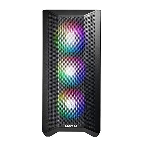 Lian Li LANCOOL II MESH C RGB-X USB Type-C Included Mid-Tower Black - LAN2MRX.50