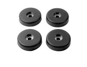 kroywachs dj speaker cabinet rubber feet for speaker cabinets and flight case， repair kit accessories woofer 4pcs 40x10mm for home theater karaoke