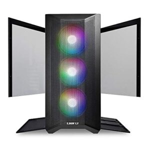 Lian Li LANCOOL II MESH C RGB-X USB Type-C Included Mid-Tower Black - LAN2MRX.50