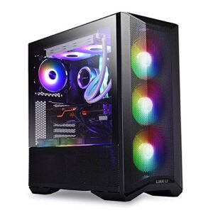 Lian Li LANCOOL II MESH C RGB-X USB Type-C Included Mid-Tower Black - LAN2MRX.50