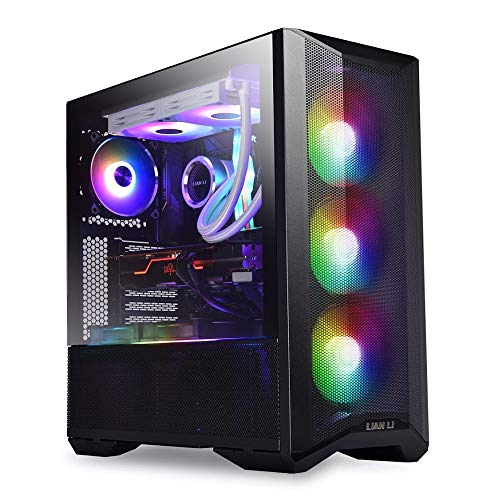 Lian Li LANCOOL II MESH C RGB-X USB Type-C Included Mid-Tower Black - LAN2MRX.50