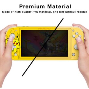 TIKOdirect Switch Lite Skin Sticker Compatible with Nintendo Switch Lite, Pretty Pattern Full Wrap Skin Protective Film Sticker, Yellow