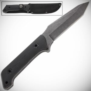 s.s. fixed knives dark tanto fixed blade outdoor full tang hunting camping stainless steel survival knife