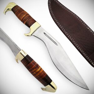 sovereign nation kukri hunting fixed blade survival knife