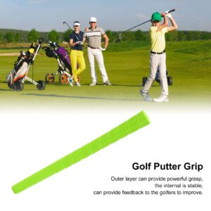 Grip Anti Slip Rubber Putter Grip Breathable for Children Beginner Training(green)