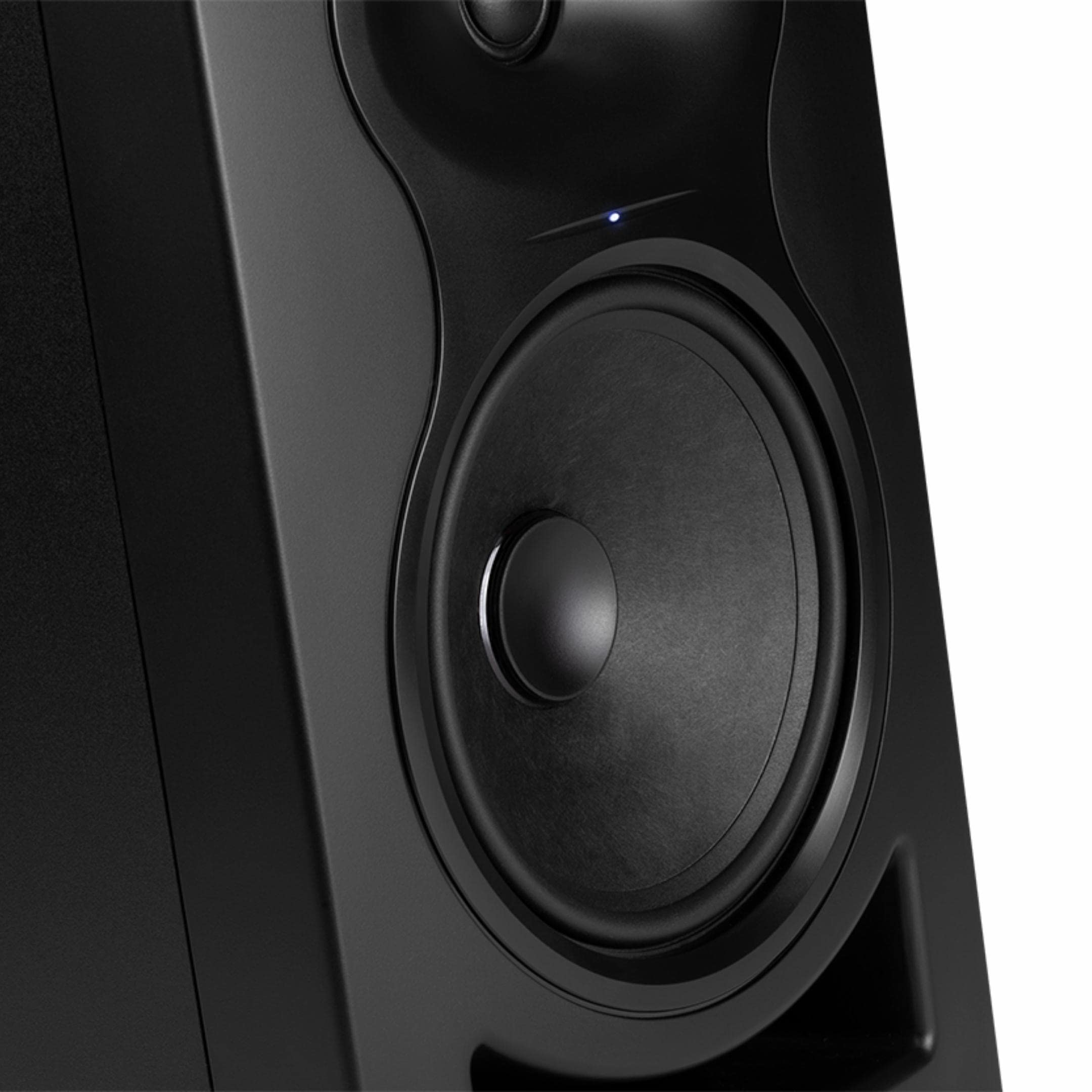 KALI AUDIO LP-6 V2 6.5" Project Lone Pine Powered Studio Monitors - Low-Noise Bi-Amped Professional Studio Speakers for Music Production - 80W, 115dB Max SPL - TRS, RCA, XLR Inputs - Single, Black